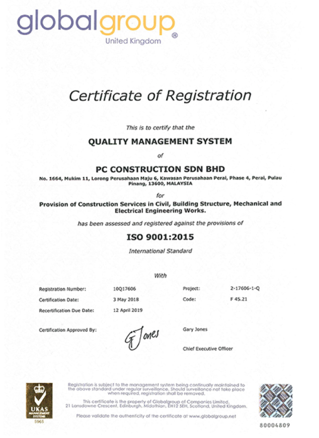 About Us - PC Construction